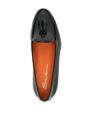 Santoni Andrea Patent-leather Loafers