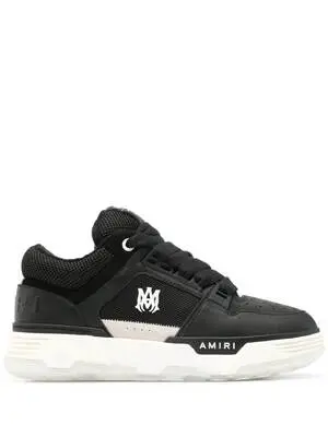 Amiri Ma-1 Panelled Leather Sneakers - Black