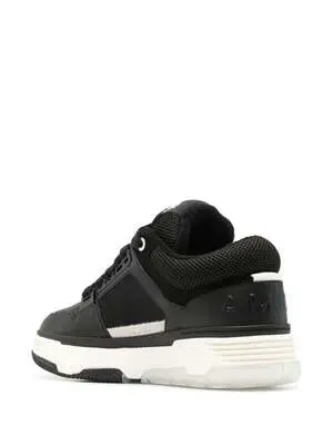 Amiri Ma-1 Panelled Leather Sneakers - Black