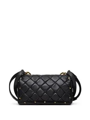 Valentino Garavani Rockstud Spike Shoulder Bag - Black