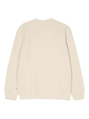 Nn07 Danny Ribbed Jumper - Neutrals