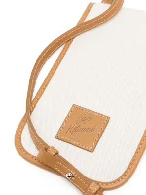 CAFÉ KITSUNÉ Canvas Shoulder Bag