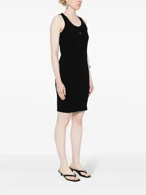 Givenchy 4g-motif Ribbed Mini Dress