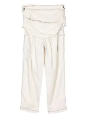 ACT Nº1 Tied-waist Cargo Trousers
