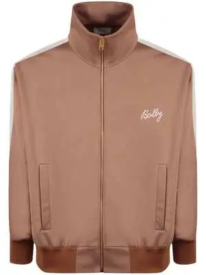 Bally Logo-embroidered Zip-up Sweatshirt