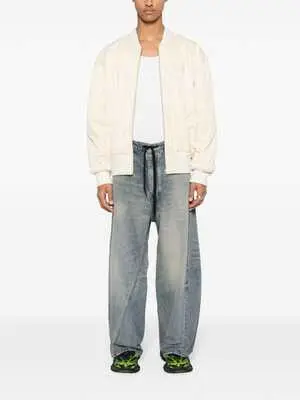 Balenciaga Twisted Wide-leg Jeans