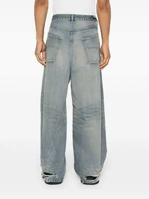 Balenciaga Twisted Wide-leg Jeans