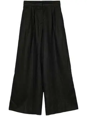 Staud Sasha Wide-leg Trousers - Black