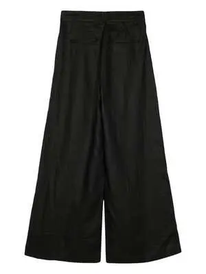 Staud Sasha Wide-leg Trousers - Black