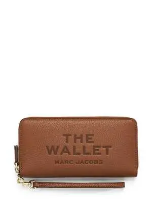 Marc Jacobs Continental Leather Wallet - Brown
