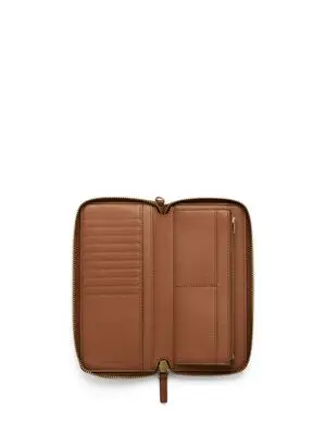 Marc Jacobs Continental Leather Wallet - Brown