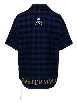 MASTERMIND WORLD Checked Cotton Shirt
