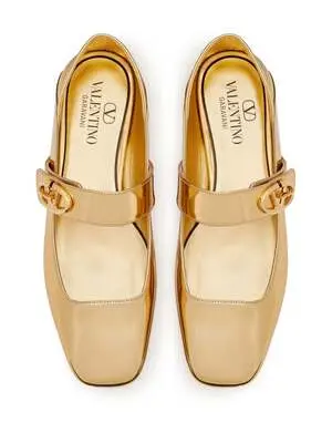 Valentino Garavani Vlogo Locker Mary-jane Ballerinas