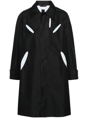 J.L-A.L Aperture Cut-out Trench Coat