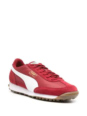 PUMA Easy Rider Suede Sneakers - Red