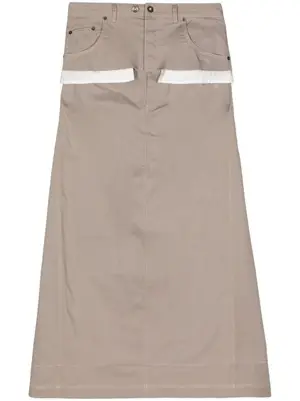 ACT Nº1 Layered Cotton Skirt