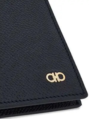 FERRAGAMO Gancini Wallet - Black
