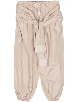 ACT Nº1 Tied-waist Track Pants