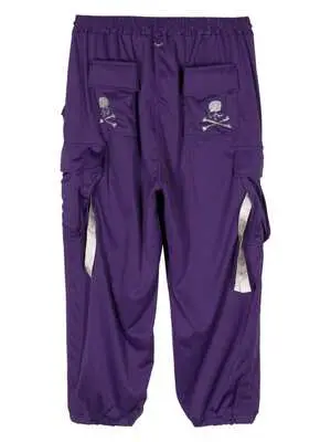 MASTERMIND WORLD Skull-print Cargo Trousers - Purple