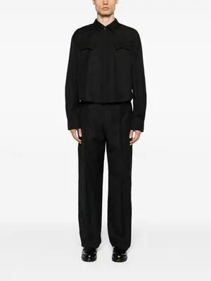 J.L-A.L Sintan Cropped Shirt