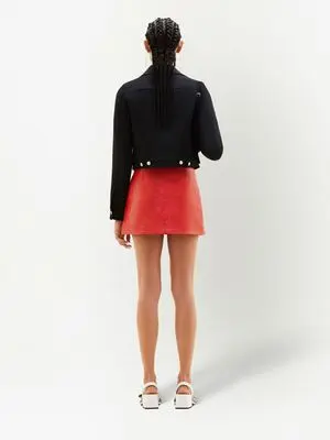COURREGES A-line Mini Skirt - Orange