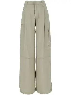 Ami Straight-leg Cargo Pants - Green