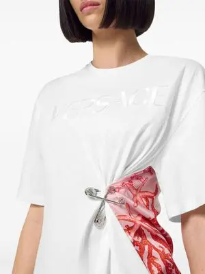 Versace Barocco Sea Safety-pin T-shirt