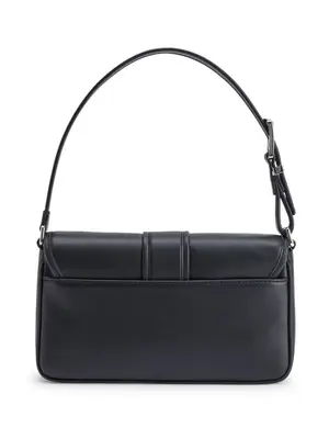 Michael Kors Buckled Leather Shoulder Bag