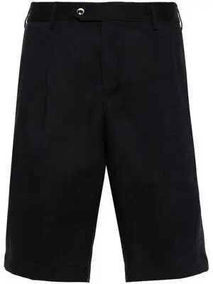 PT TORINO Linen Bermuda Shorts