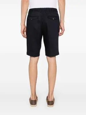 PT TORINO Linen Bermuda Shorts