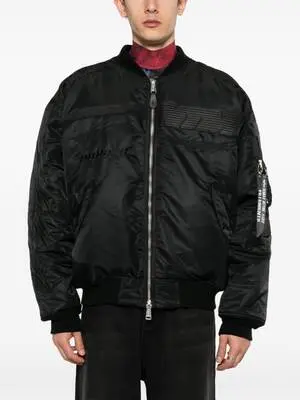 Vetements Blackout Racing Bomber Jacket