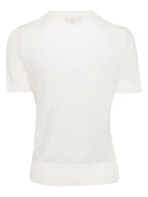 N.peal Isla Cashmere T-shirt - Neutrals