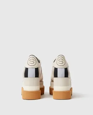 Stella McCartney Sneak-elyse Platform Sneakers - Sand