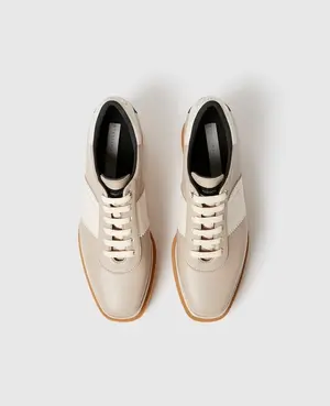 Stella McCartney Sneak-elyse Platform Sneakers - Sand