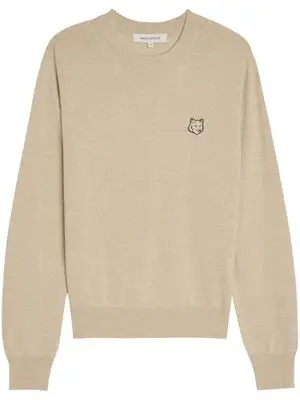 Maison Kitsuné Wool Jumper - Neutrals