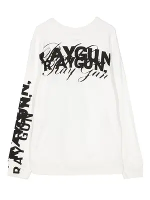 TAKAHIROMIYASHITA THESOLOIST. Graffiti-print Long-sleeve Sweatshirt
