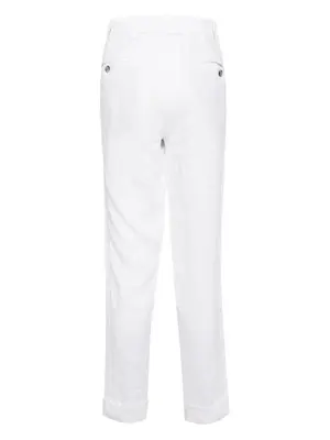 N.peal Drawstring Linen Trousers