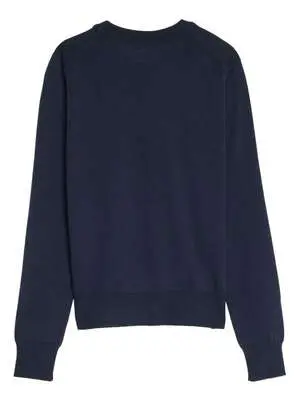 Maison Kitsuné Baby Fox Patch Regular Jumper - Blue