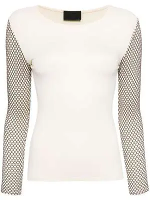 PUPPETS AND PUPPETS Mannequin Mesh Top