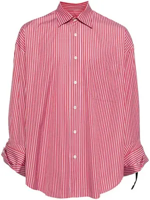 MARINA YEE Striped Cotton Shirt