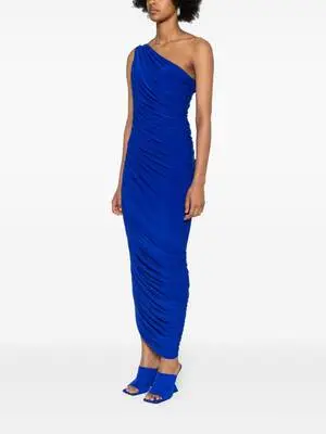 Norma Kamali Diana Ruched Maxi Dress