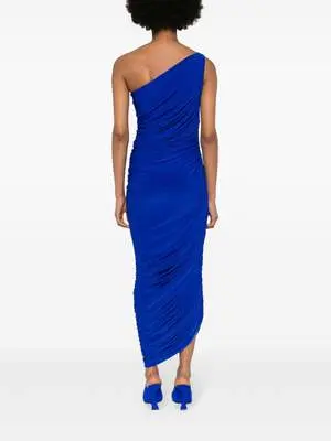 Norma Kamali Diana Ruched Maxi Dress