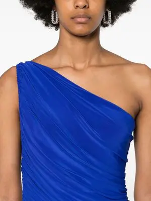 Norma Kamali Diana Ruched Maxi Dress
