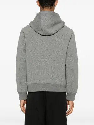 Neil Barrett Easy Raglan Mélange Hoodie