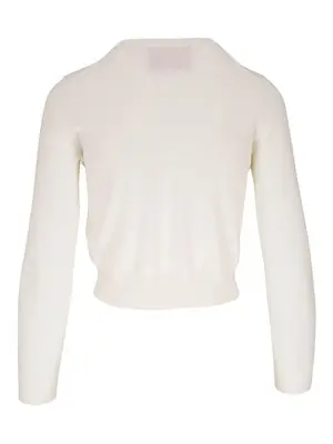 Carolina Herrera Round-neck Cardigan - White