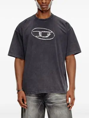 DIESEL® Logo-print Cotton T-shirt