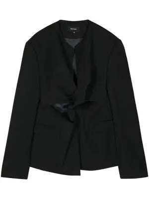 BOTTER Collarless Virgin-wool Blazer