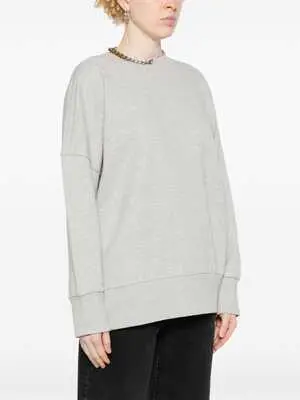 Stella McCartney Chain-link Mélange Sweatshirt - Grey