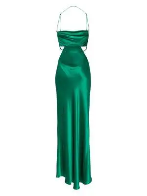 Michelle Mason Silk Maxi Dress