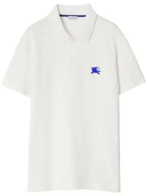 Burberry Piqué Polo Shirt - White